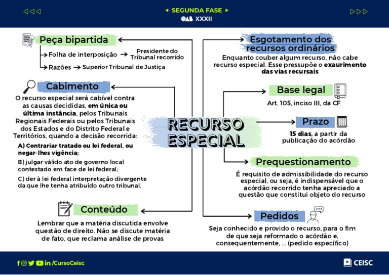 Mapa Mental Recurso Especial | PDF