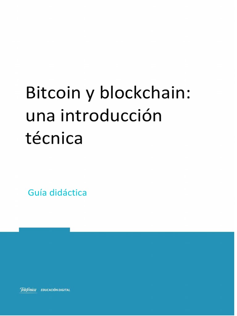 Guía Didáctica - Curso Bitcoin y Blockchain | PDF | Bitcoin | Criptomoneda