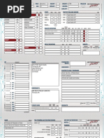 Mörk Borg - Core - Character Sheet - Printer Friendly PDF | PDF