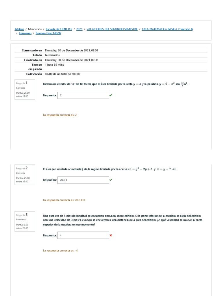 Mate Basica 2 Hoja de Trabajo Vacaciones | PDF | Integral | Prueba (evaluación)