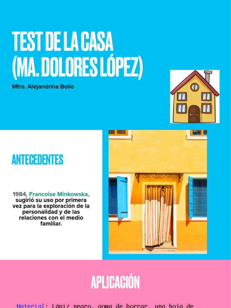 Test de La Casa | PDF | Chimenea | Comprensión