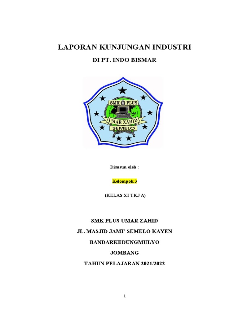 Contoh Laporan Kunjungan Industri | PDF