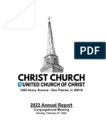 Church Departmental Report Template | PDF | Career & Growth