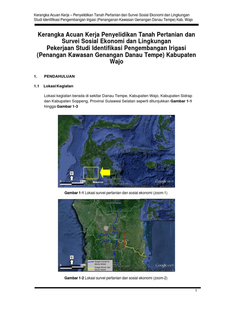 Contoh KAK Survei Sosek | PDF