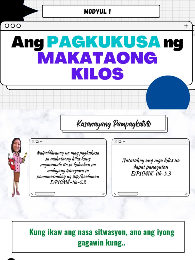 EsP 10 QUARTER 2 MODULE 1 | PDF