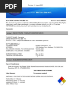 Copaslip Msds 2022 | PDF | Dangerous Goods | Toxicity