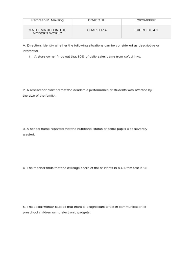 MMW | Download Free PDF | Interest | Standard Score