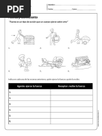 Actividades de Fuerza y Movimiento 3° Primaria | PDF