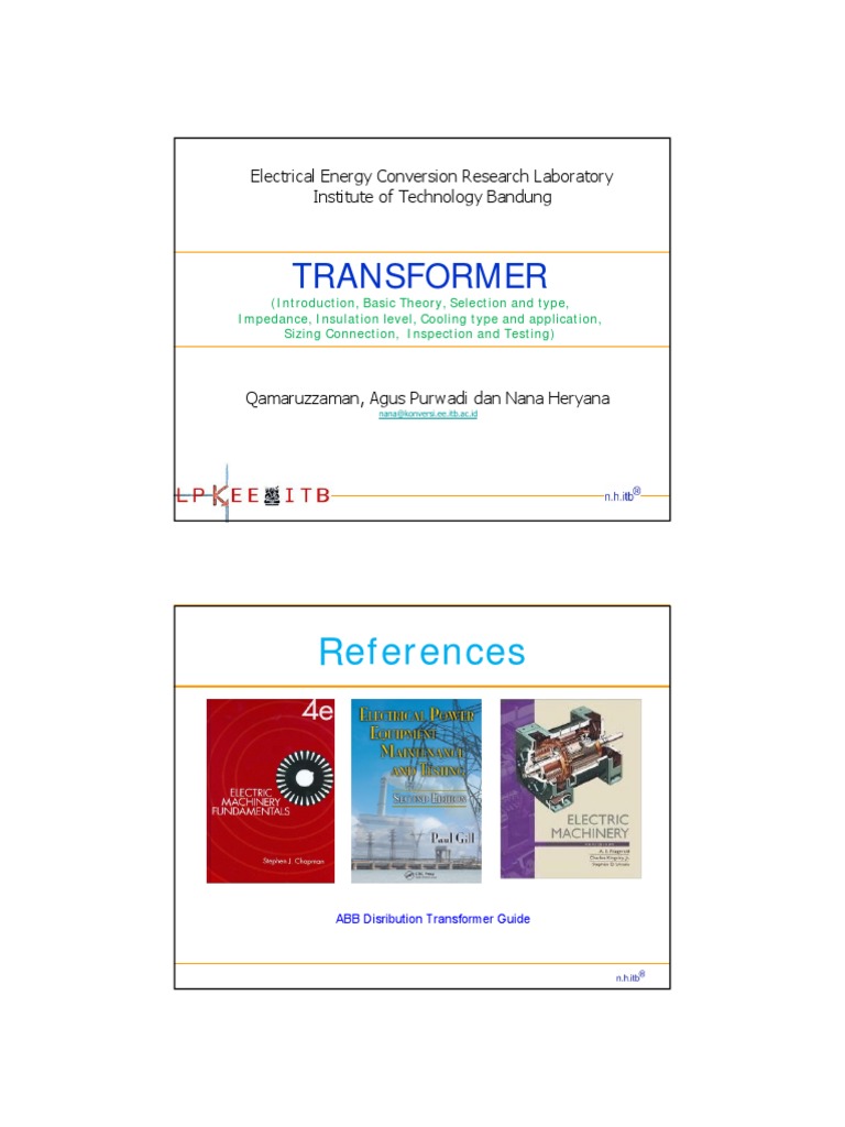 Transformer | PDF | Transformer | Alternating Current
