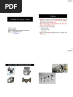 1.4-Core, Types of Cores, Core Box, Core Prints | PDF | Casting ...