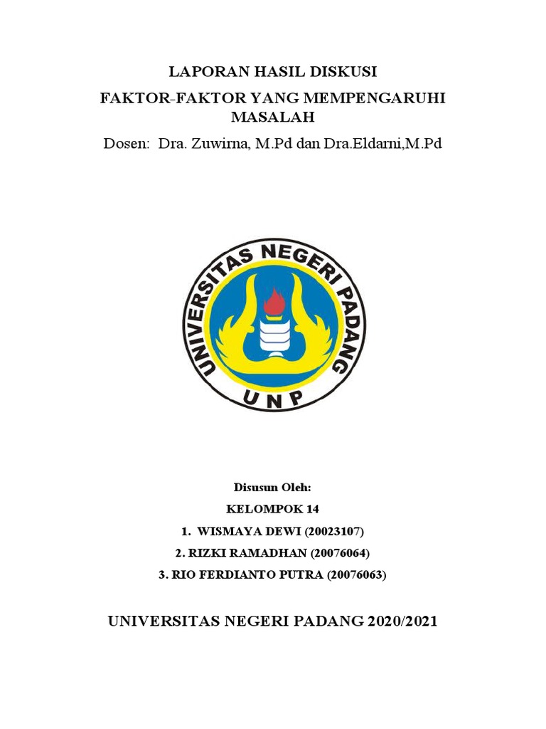 Laporan Hasil Diskusi Pdf