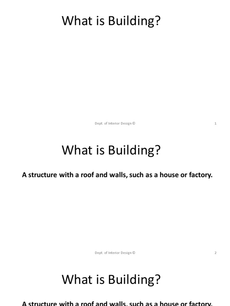 Building Components | PDF | Framing (Construction) | Deep Foundation