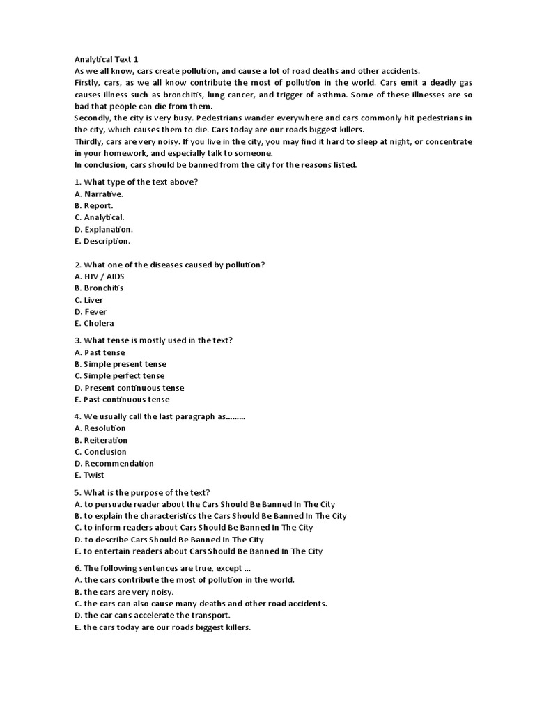 Soal Latihan Kelas 11 Pdf