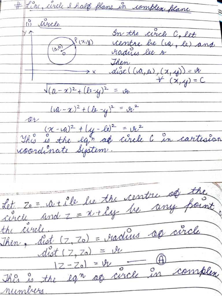 Complex Analysis Notes - 3 | PDF