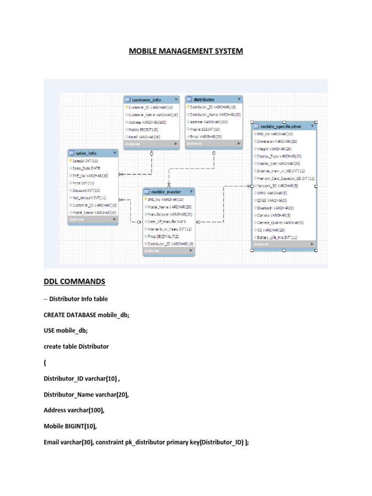Mobile Management System | PDF | Information And Communications ...