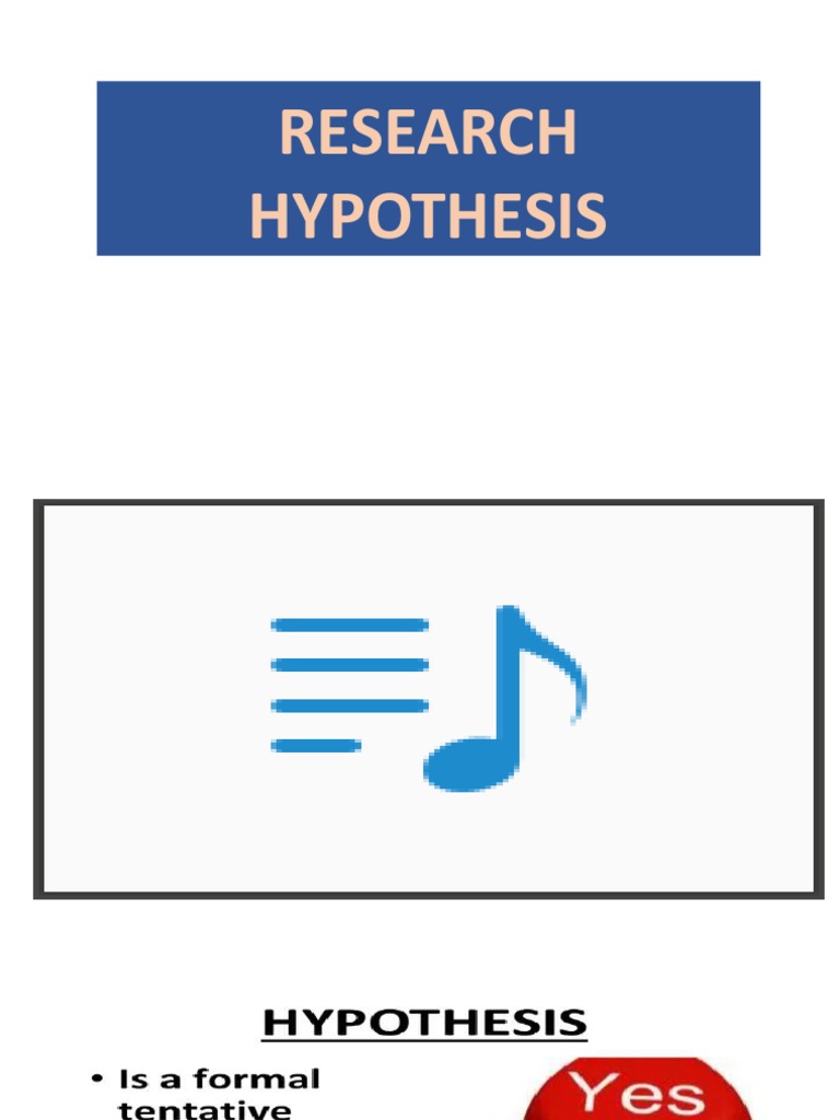 Hypothesis | PDF | Hypothesis | Statistics