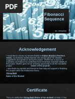 Fibonacci Spiral Worksheet | PDF