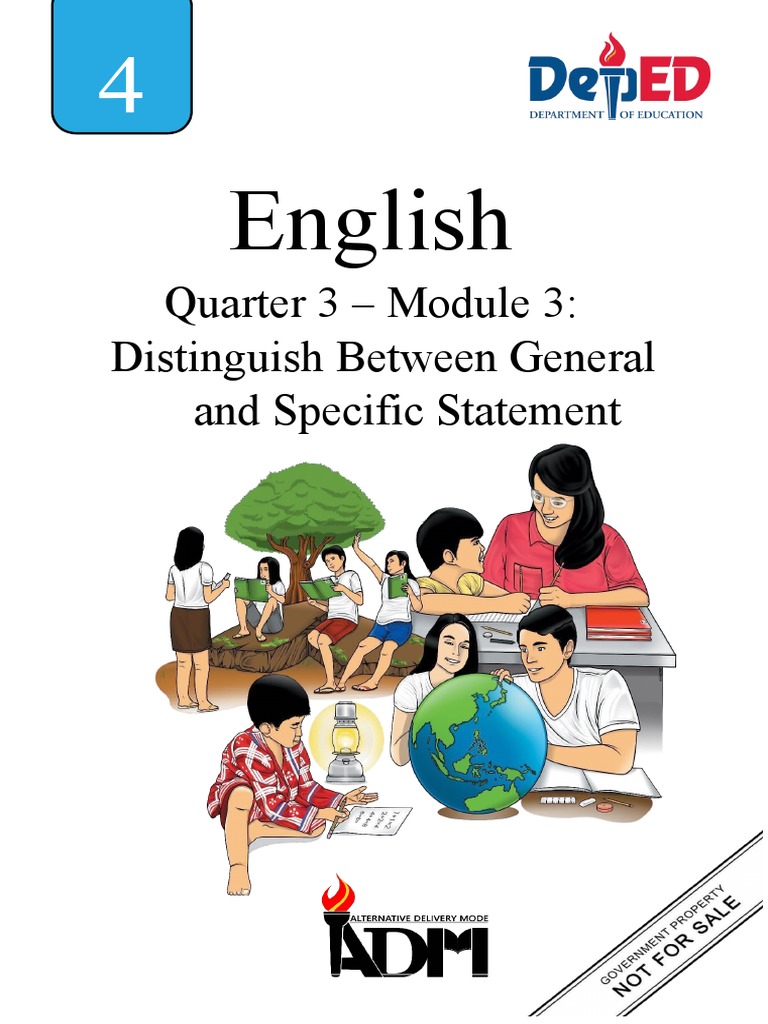 General vs Specific Statements Guide | PDF | Sentence (Linguistics) | Rose