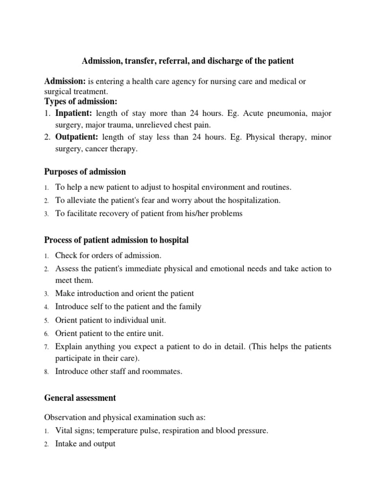 Lecture 2 Fundamental of Nursing | PDF | Patient | Surgery