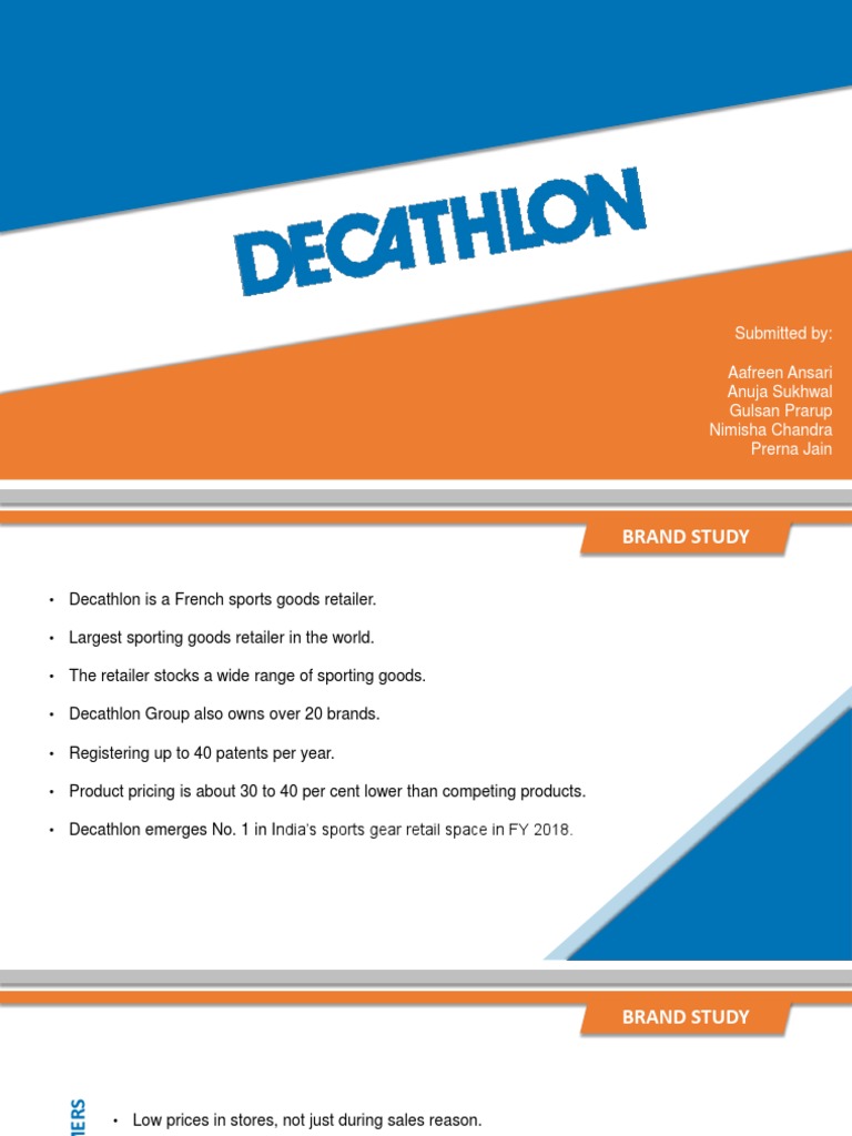 Decathlon | PDF | Retail | Brand