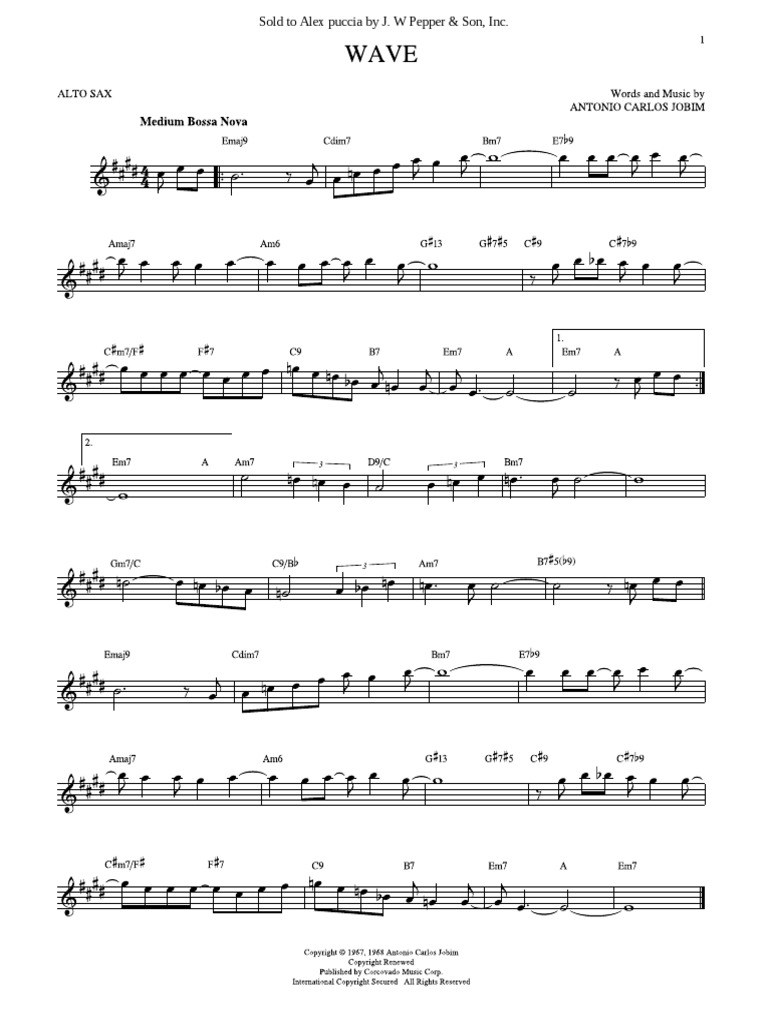 Wave Jobim | PDF