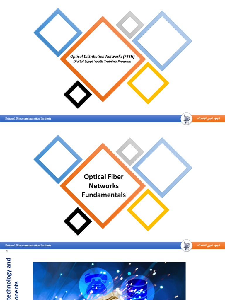FTTH-ODN - Optical Fiber Networks Fundamentals (Part 1) | PDF | Fiber ...