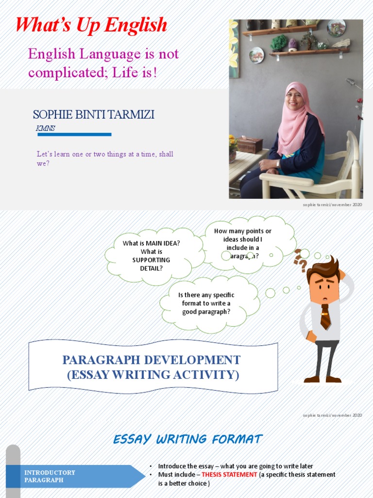 English Language Is Not Complicated Life Is!: What's Up English | PDF ...