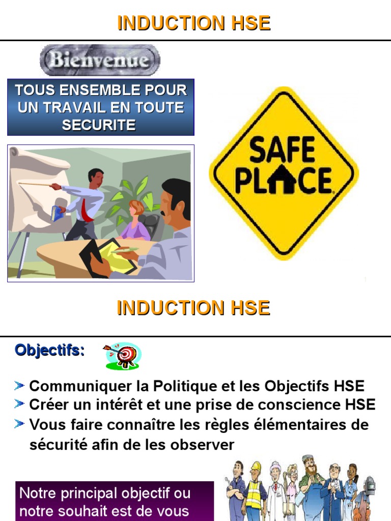 Induction HSE CTH | PDF | Sécurité