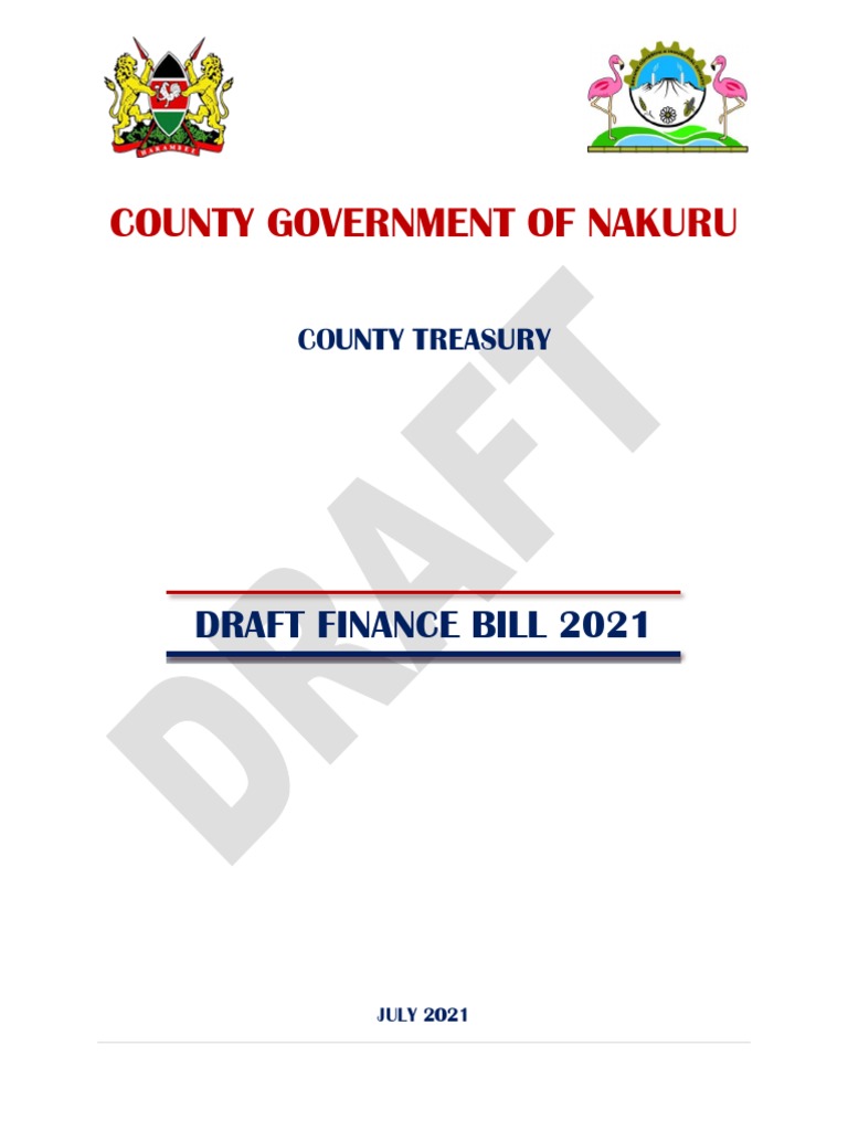 Draft Finance Bill 2021 20th July 2021 | PDF | Property Tax | Taxes