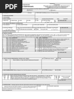 Medical Examination Proforma for CAPF | PDF | Hypertension | Diseases ...