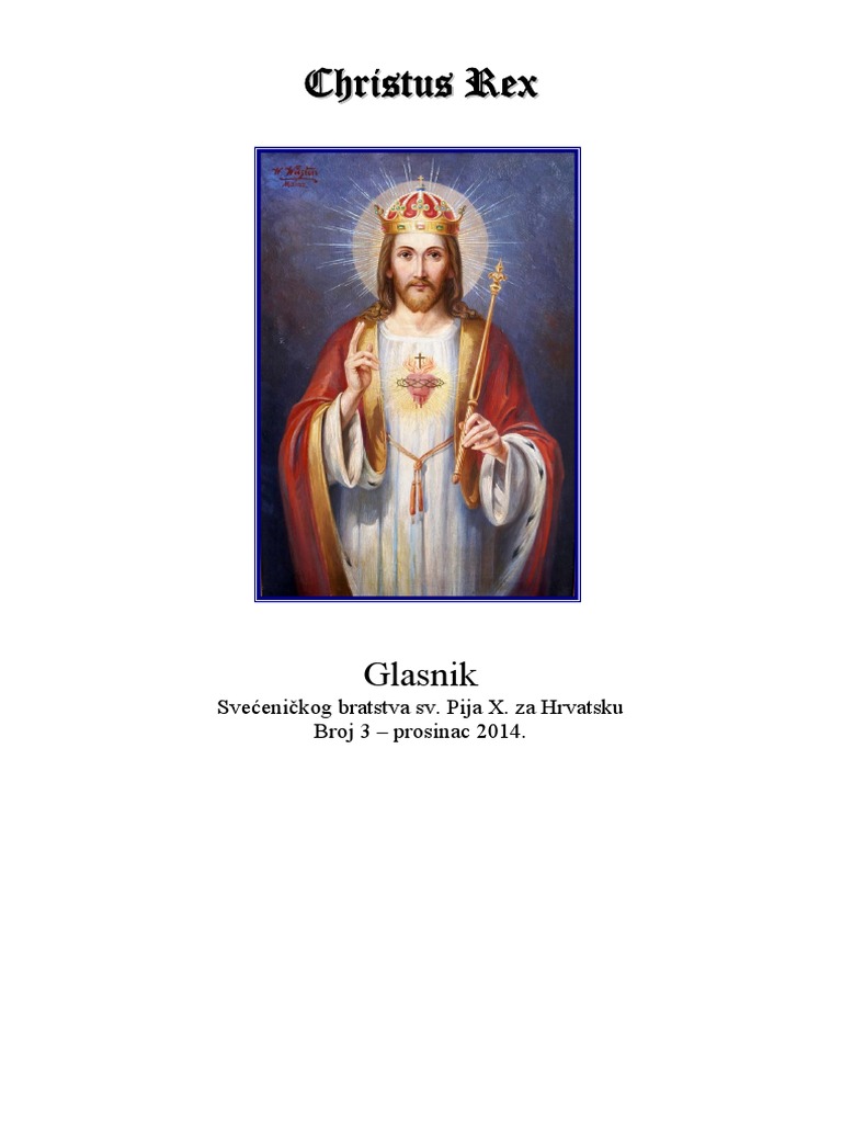 Christus Rex br.3 | PDF