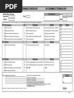 CNC Daily Maintenance Checklist | PDF