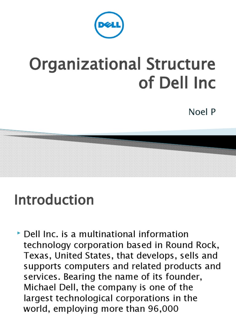 Organizational Structure of Dell Inc | PDF | Dell | Business