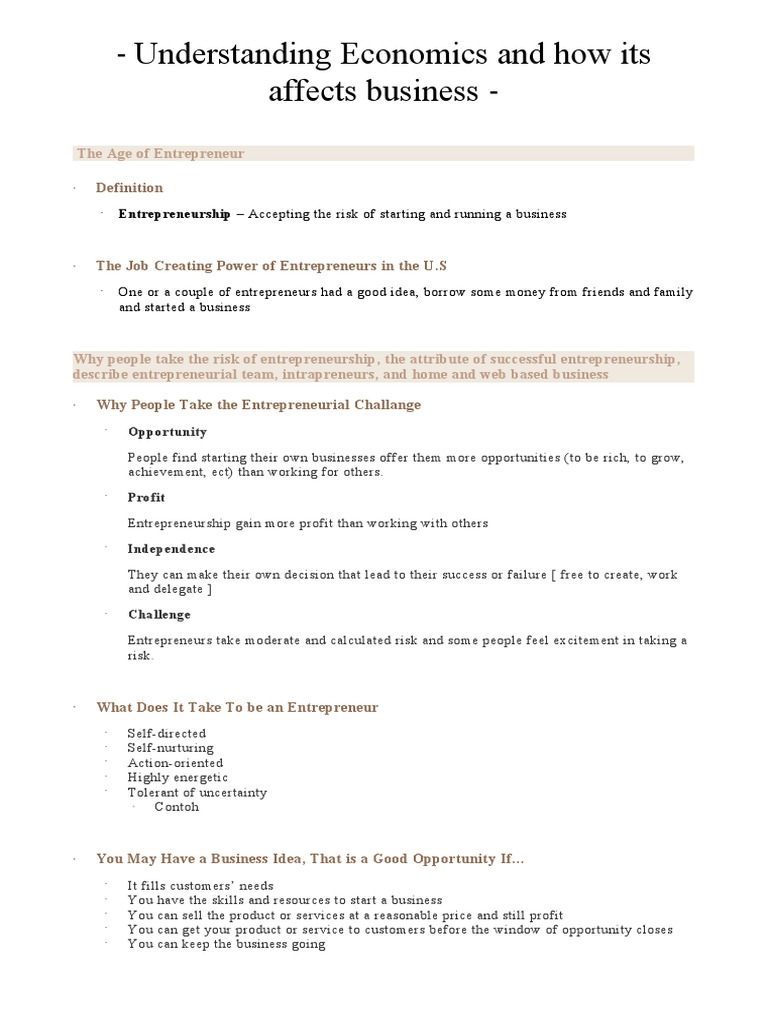 Micropreneurs: Small Business Success | PDF | Entrepreneurship | Small ...
