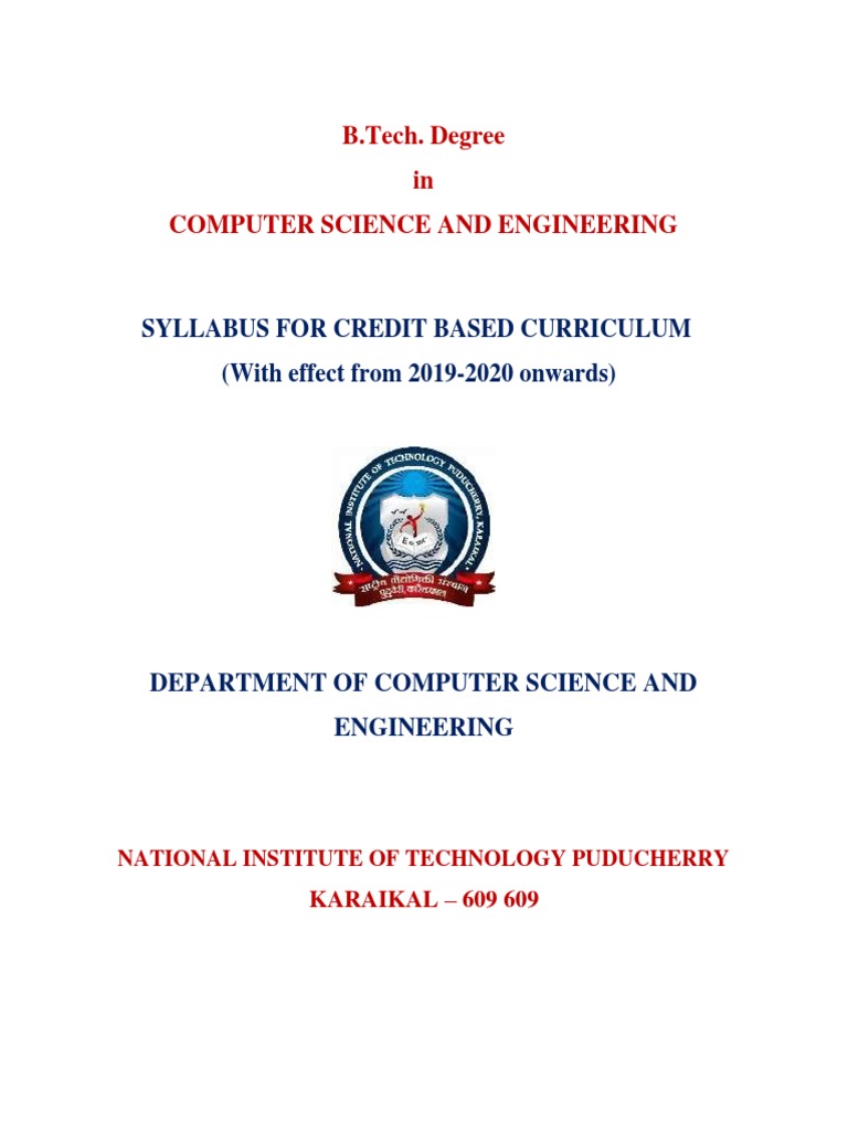 B.Tech CSE Curriculum Overview | PDF | Integral | Series (Mathematics)