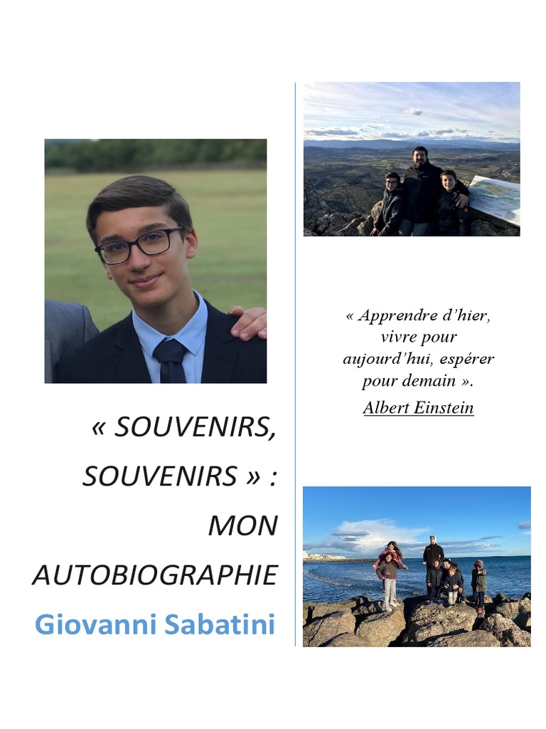 Mon Dossier Autobiographique | PDF