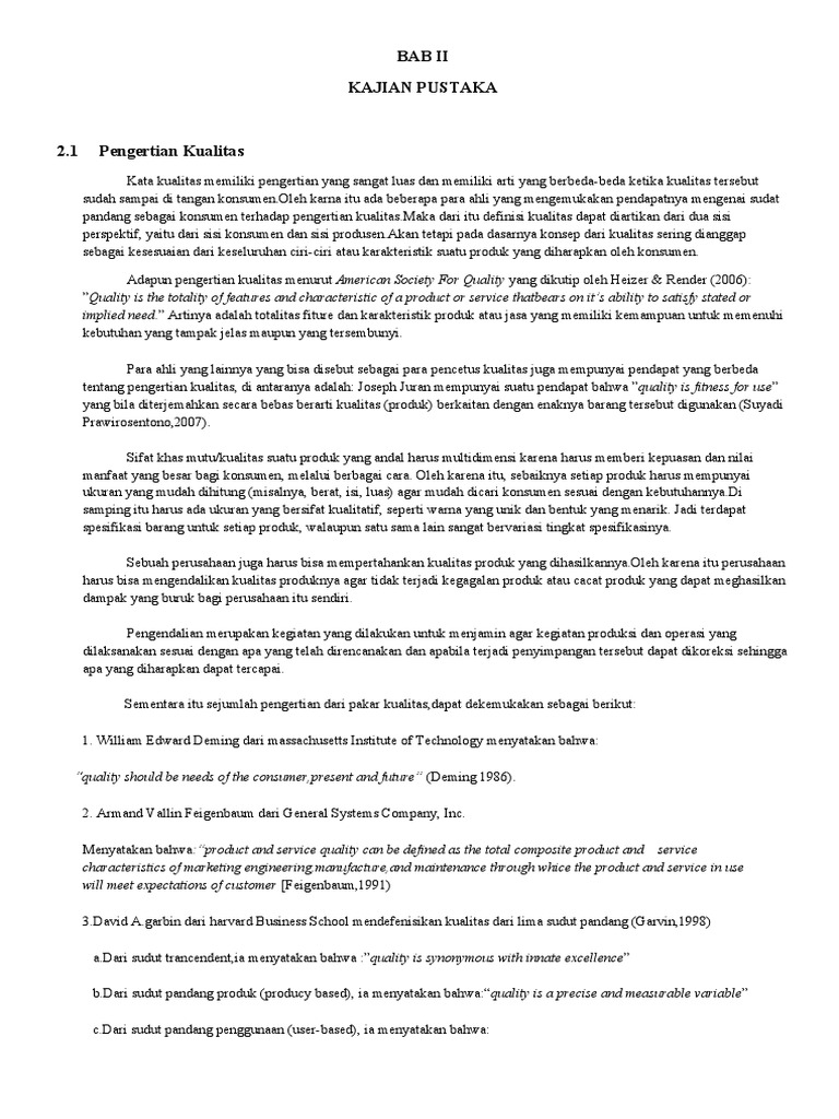 Bab Ii - Pra Skripsi - Angga Febriansyah - 1800015025 | PDF