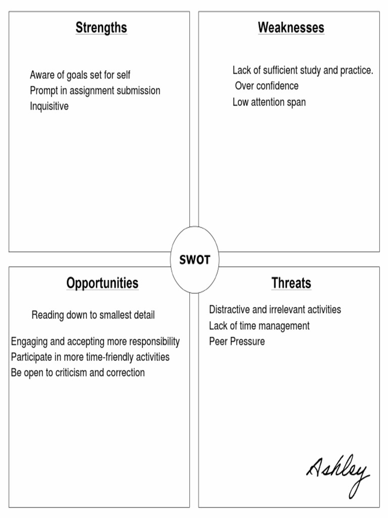 Ashley SWOT Analysis | PDF