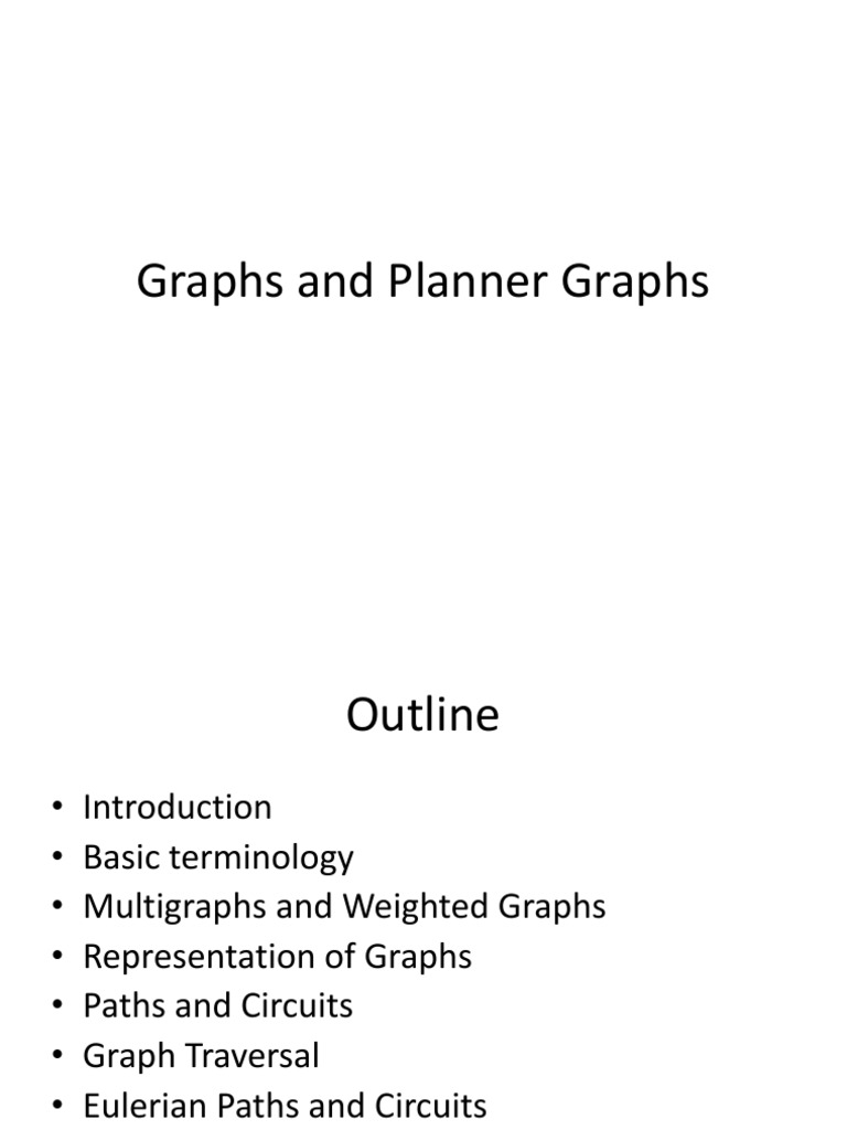 Understanding Planner Graphs | PDF | Vertex (Graph Theory) | Mathematics