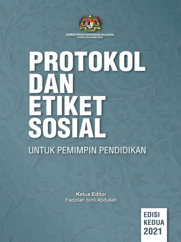 IAB Book Protokol Dan Etiket Sosial Teks FA | PDF
