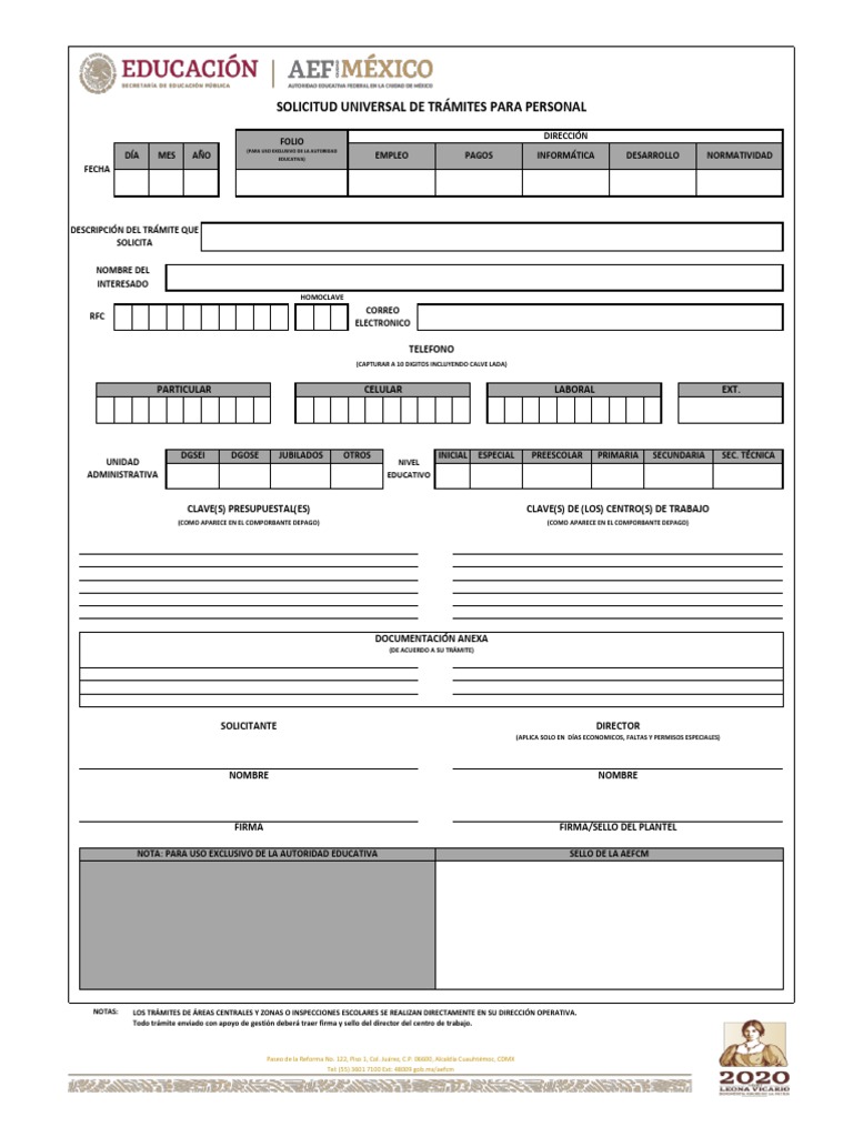 Formato Universal | PDF