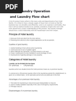 Laundry Standard Operating Procedures | PDF | Laundry | Washing Machine