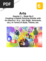 Rubrics For Performance Tasks Q2-ARTS 6 | PDF