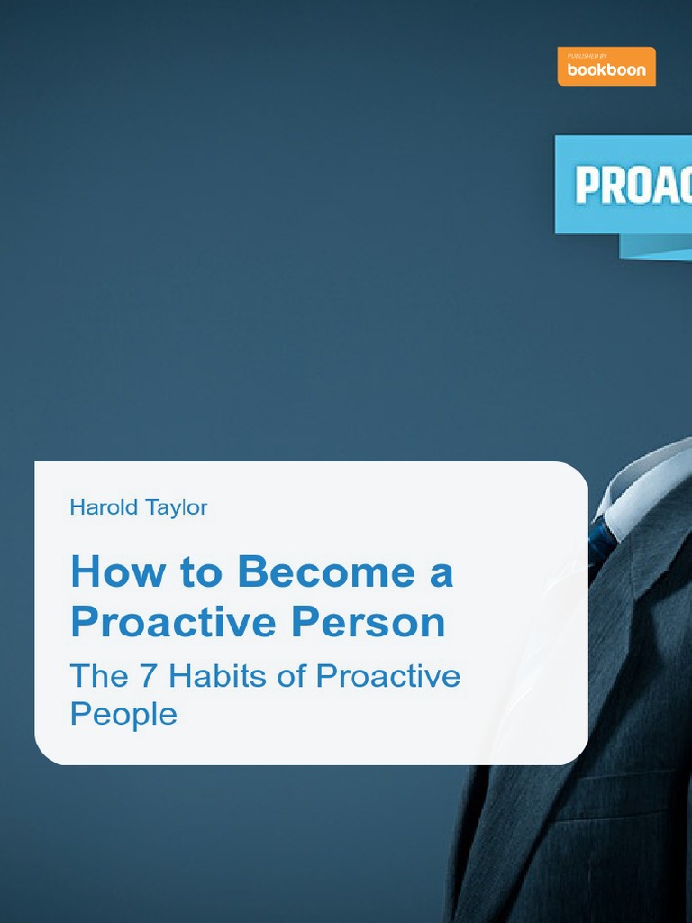How To Become A Proactive Person | PDF | Memory | Customer
