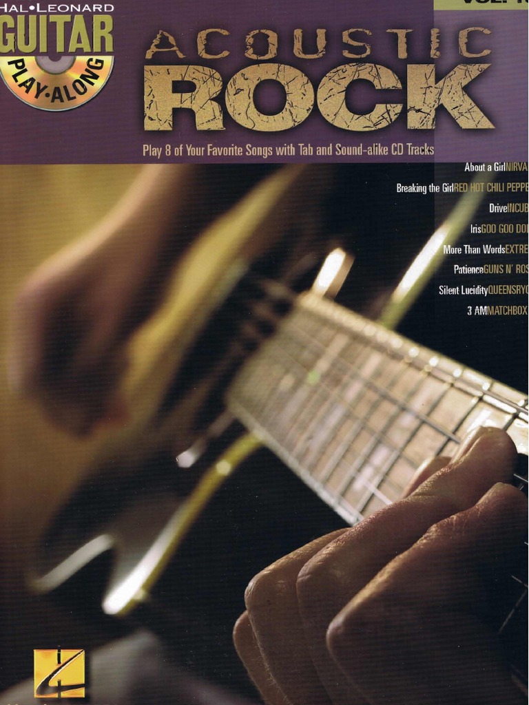 Acoustic Rock - Guitar Play-Along Vol 18. | PDF