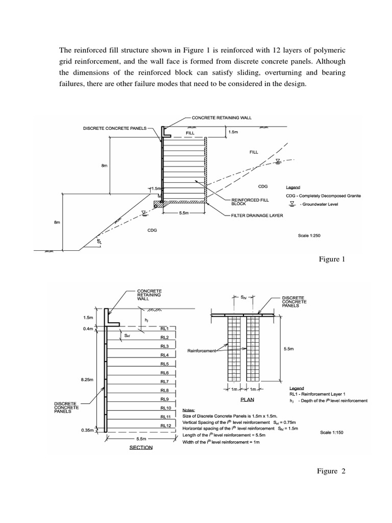 Assignment (Reinforced Fill Techniques - 2021) | PDF | Applied And ...