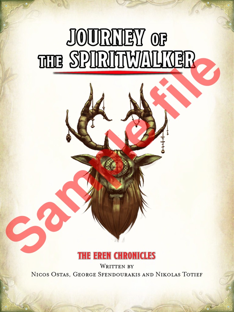 Journey of The Spirit Walker DND 5e | PDF | Prayer | Supernatural