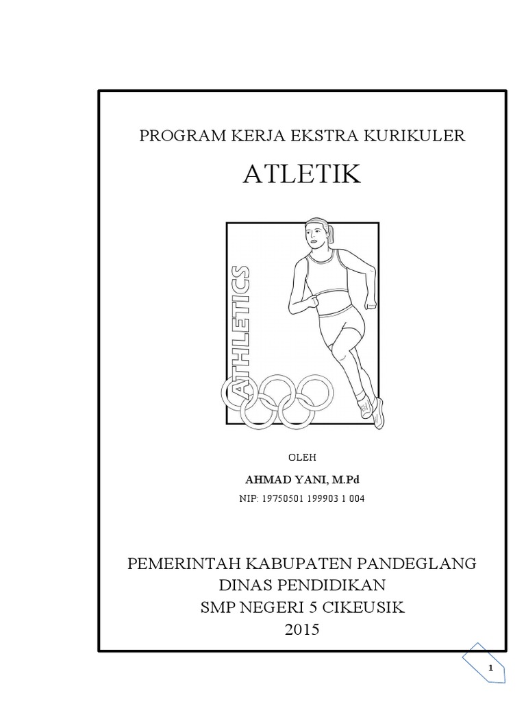 Contoh Prog Ekskul Atletik... | PDF | Karier & Perkembangan