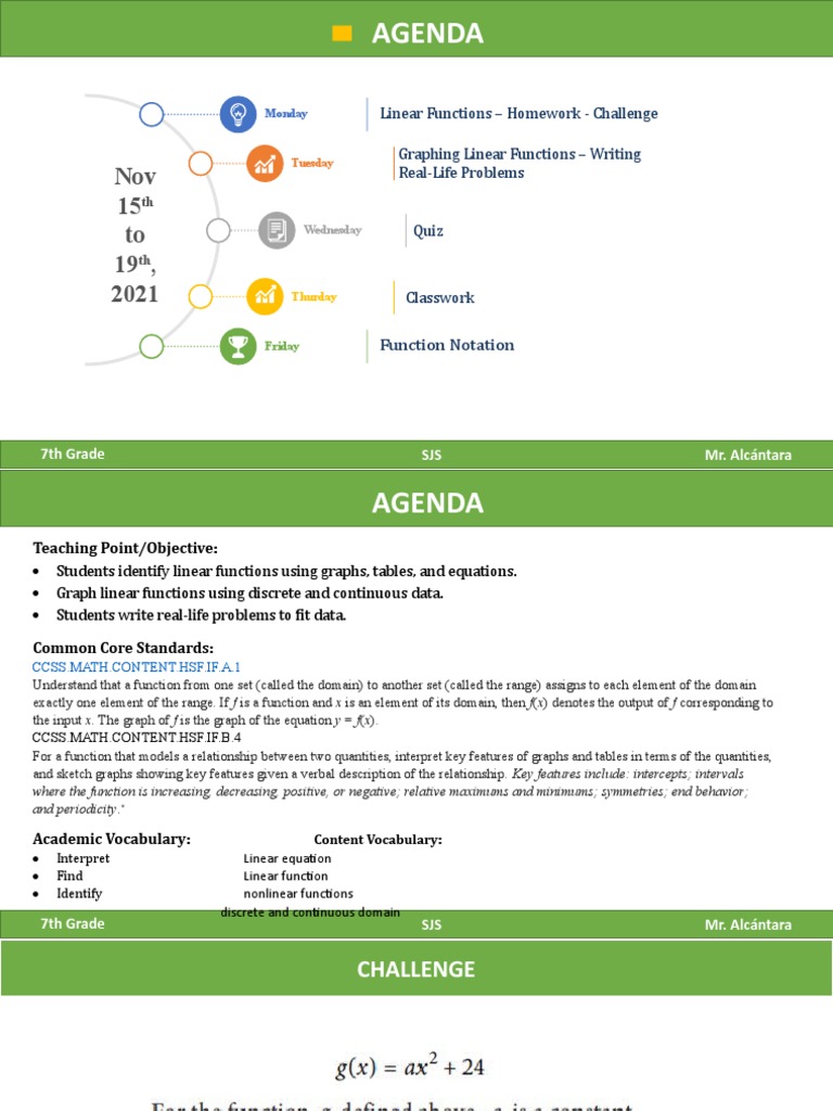 Identifying Linear Functions | PDF | Function (Mathematics) | Linearity