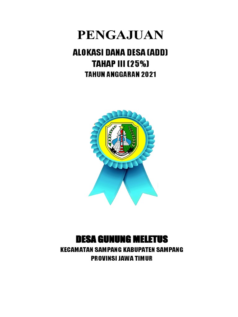 Master Pengajuan Add III 2021-1 | PDF Master Pengajuan Add III 2021-1 | PDF
